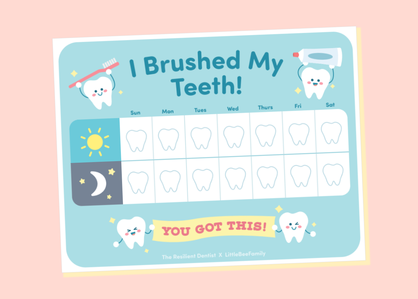 Coloring Pages for Kids - Little Bee Family